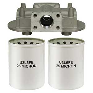 HYDRAULIC FILTER ASSEMBLY 10 MICR 25 PSI BYP HFA41025