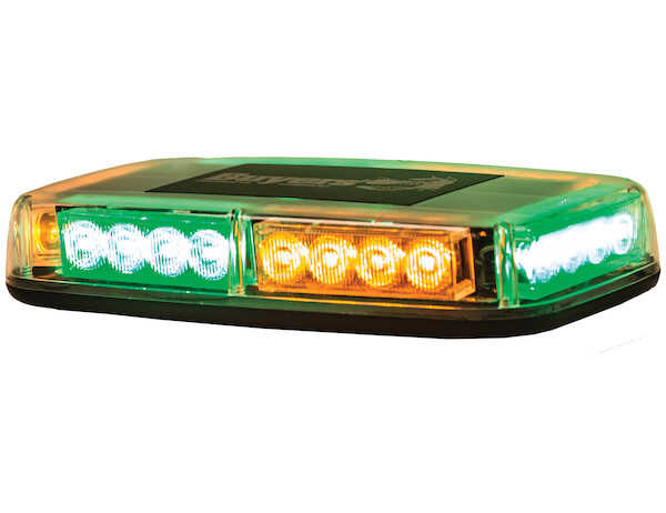 LIGHTBAR 24 LED, 12-24 VDC, AMBER/GREEN, 8891049