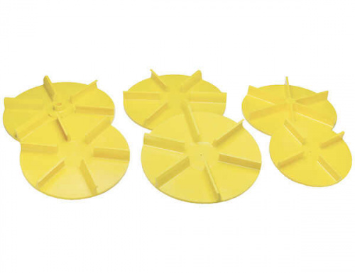 POLY SPINNER DISC 18in CCW YELLOW
