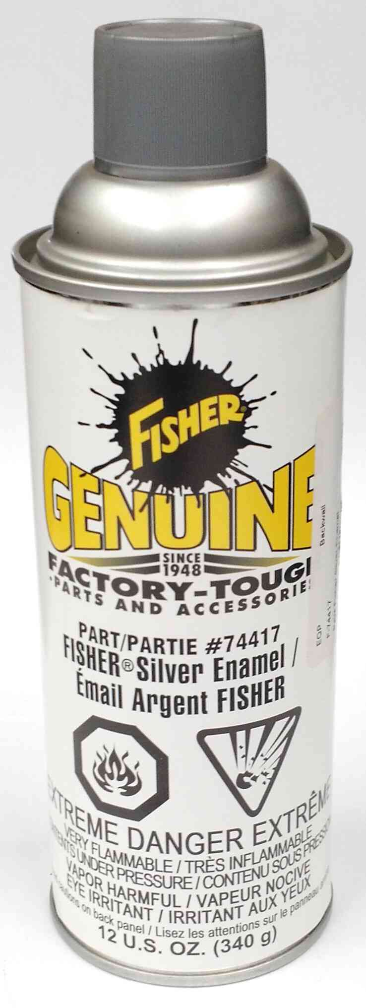 Fisher Spray Paint - 12 oz, spray can (silver)