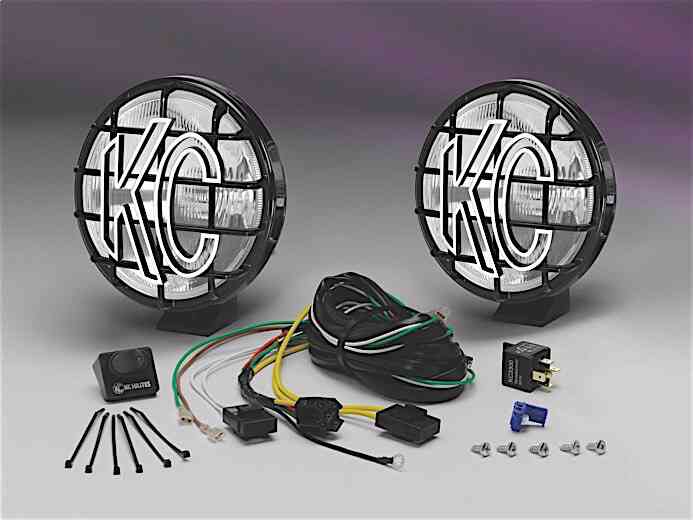 KC HILITES 151 APOLLO PRO 6IN RND DRIVING POLY 100W